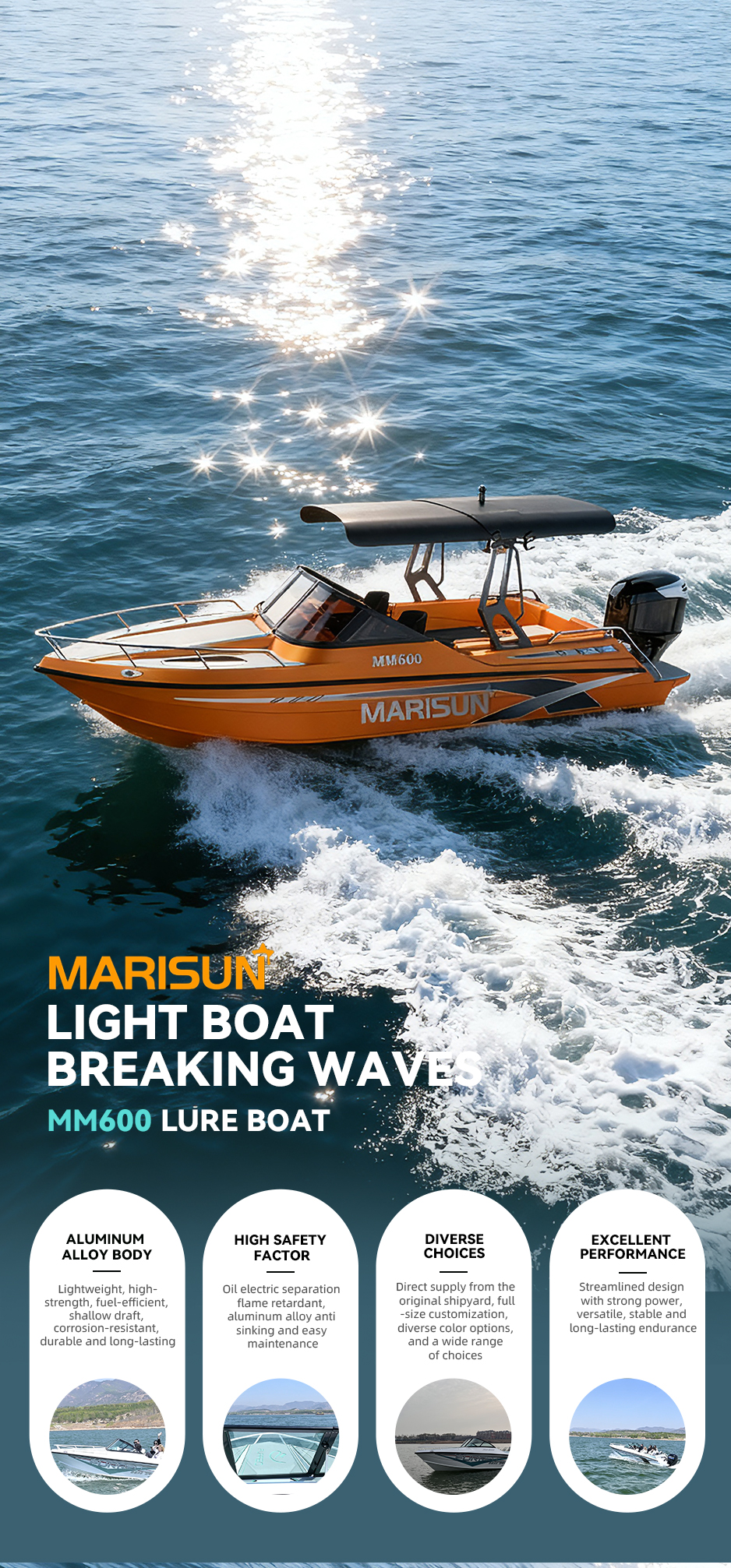 MM600 Bass Boat/Leisure boat – Marisun | Manufacturer of Mini ...